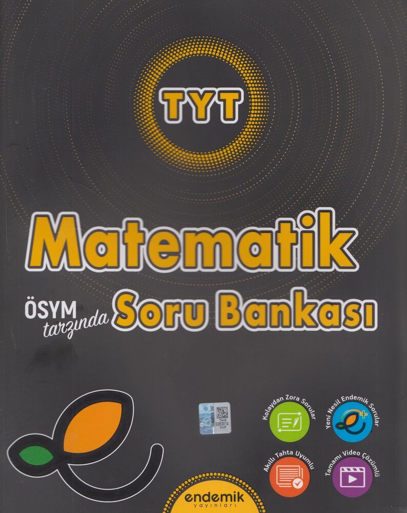Endemik Yayınları TYT Matematik Soru Bankası